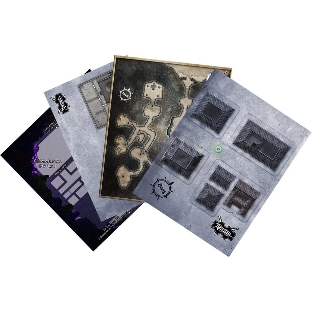 dnd city maps for Stoneholme's Urban Adventures